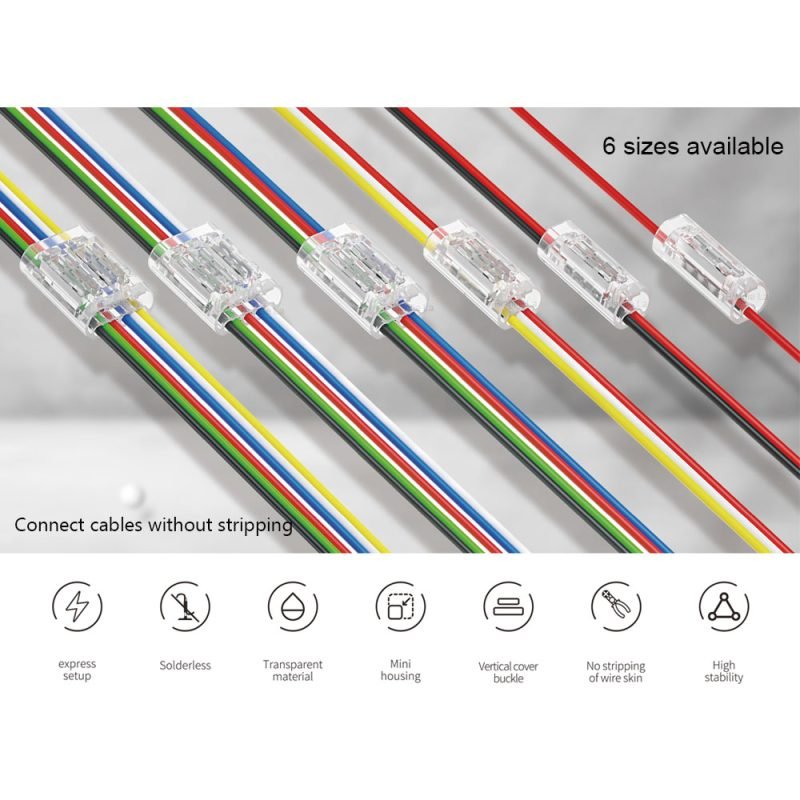 Low Voltage Wire Connectors 5 Pin Quick Splice Joints 22 20 Awg